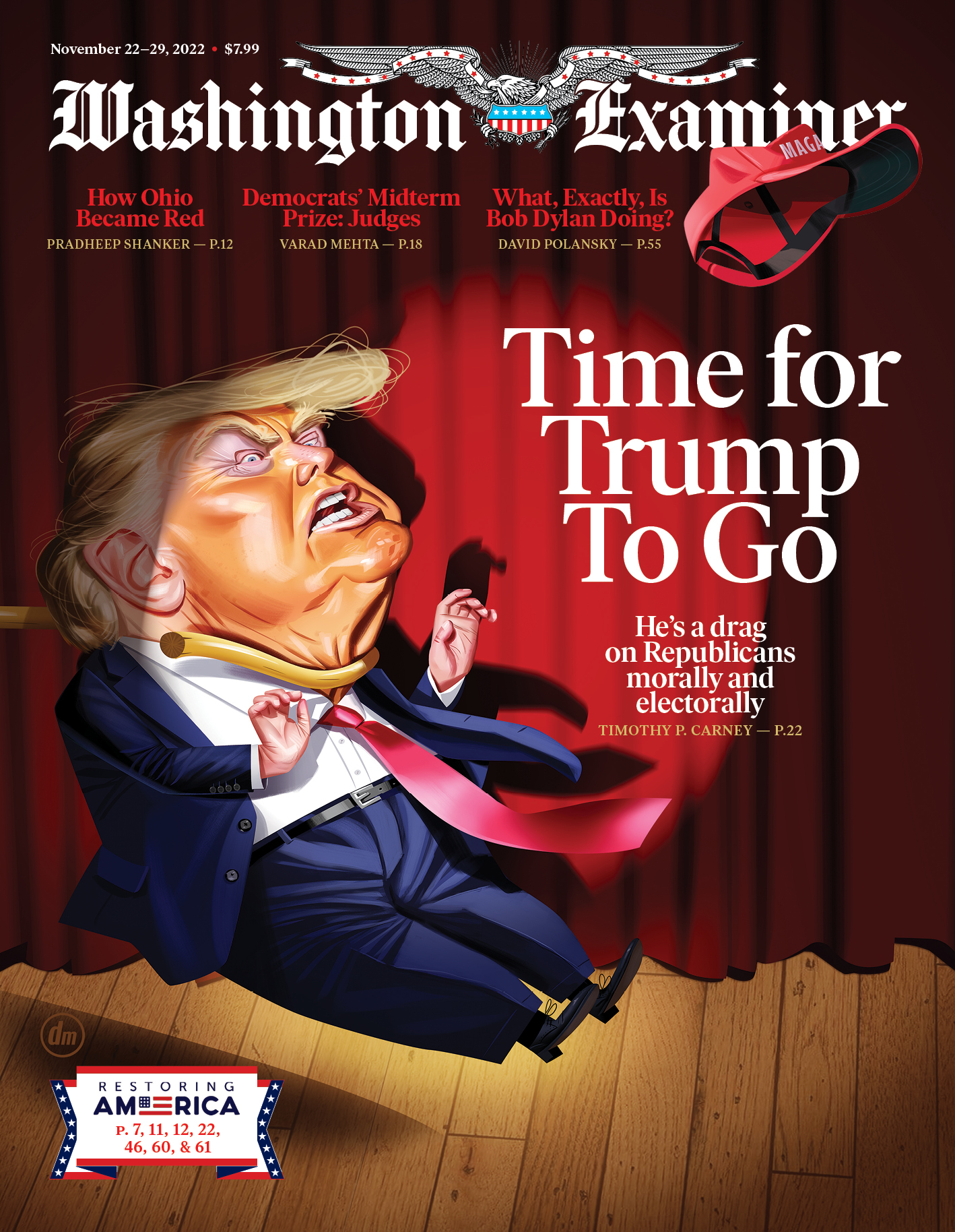Two Different Magazines in Opposition to Trump Six Years Apart